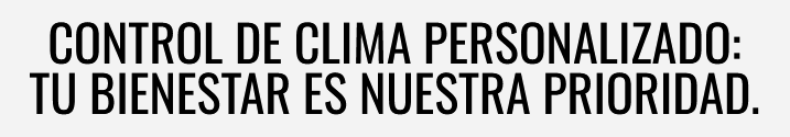 Control de Clima - Maxicon